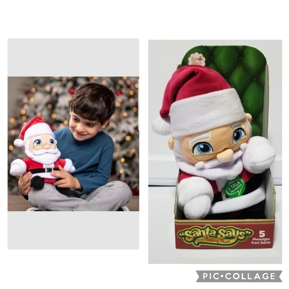 Elf on the Shelf | Toys | New Elf On The Shelf Santa Says Talking Plush ...